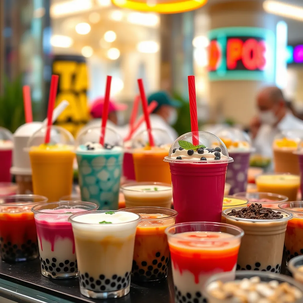 Boba Tea Delight: A Journey Through Dubai Mall's Offerings