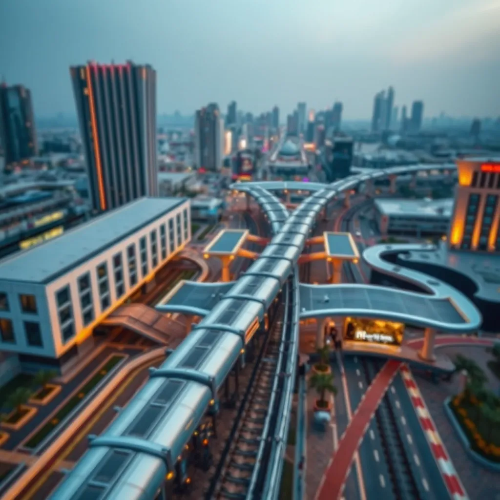 Exploring the International City Metro System